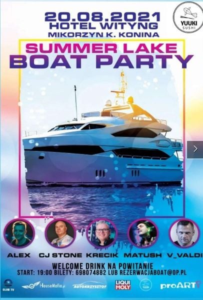 Summer Lake Boat Party